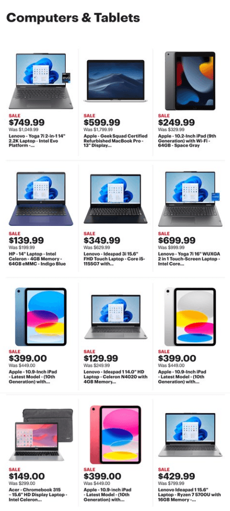 Best Buy Weekly Ad Dec 05 – Dec 11, 2023