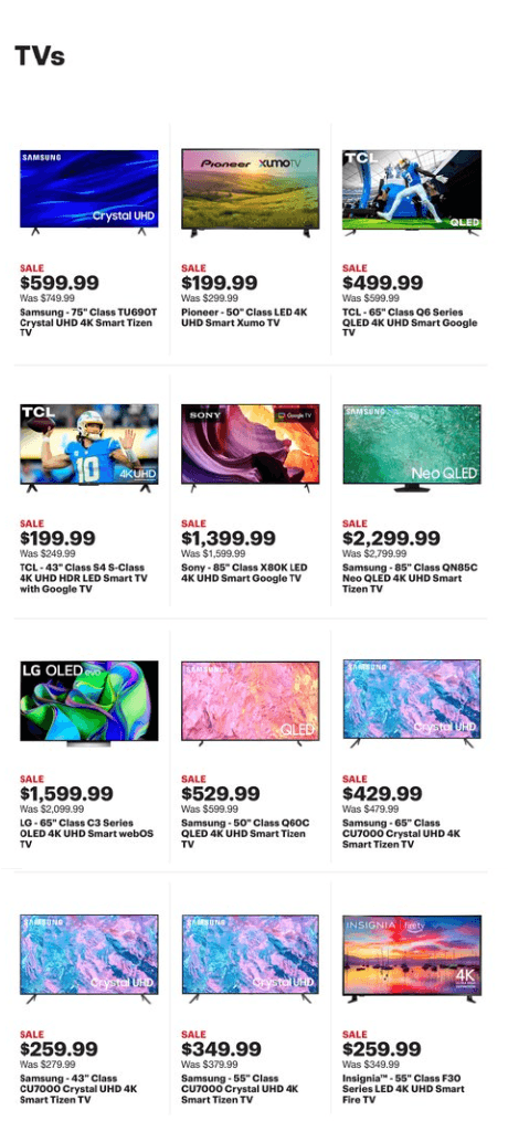 Best Buy Weekly Ad Dec 27, 2023 – Jan 01, 2024