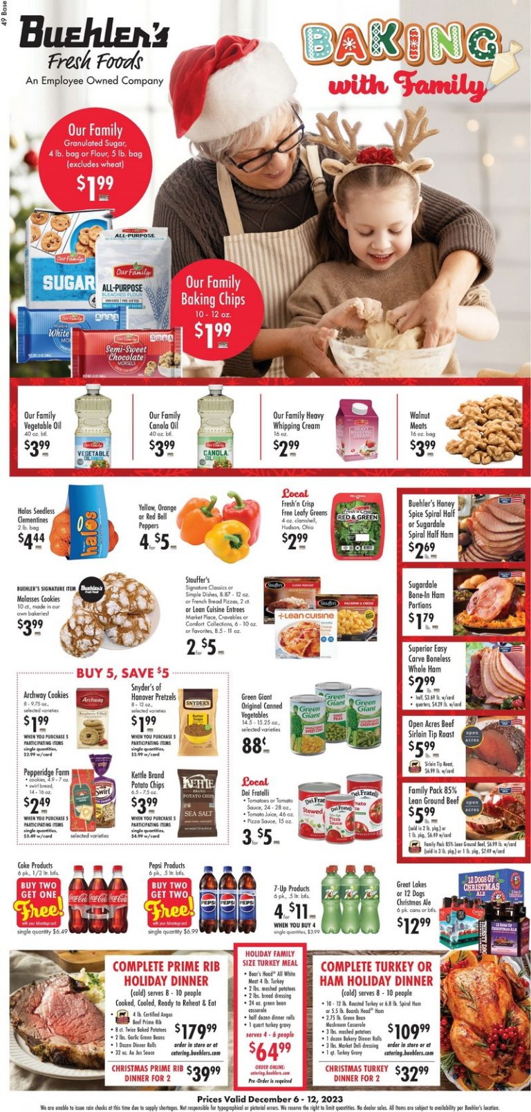 Buehler's Weekly Ad Dec 06 – Dec 12, 2023