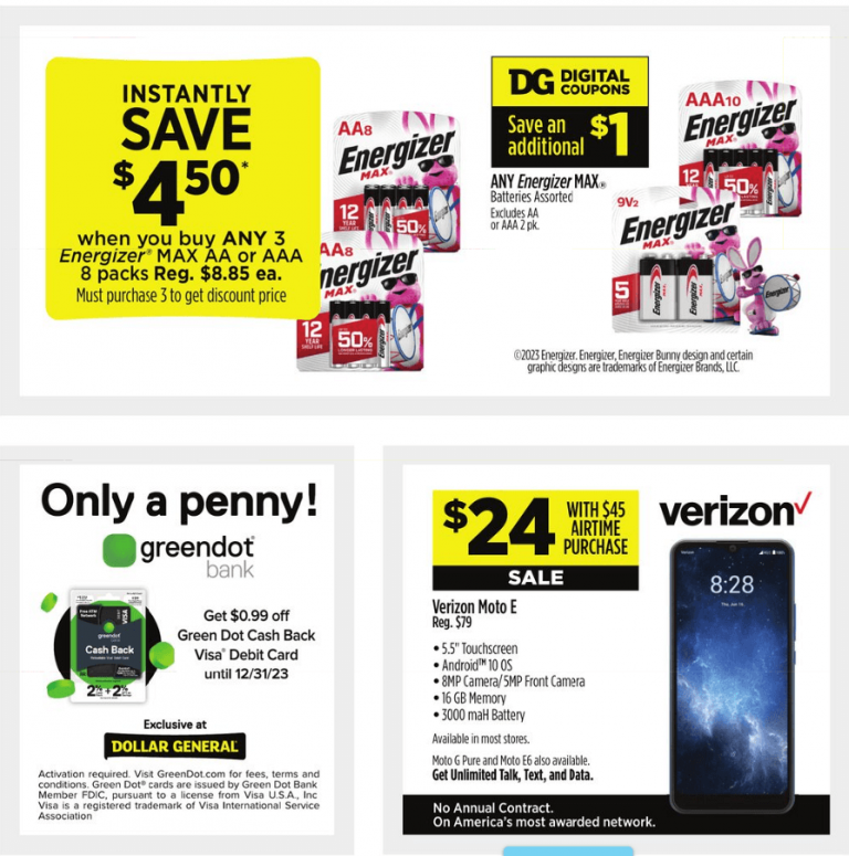 Dollar General Weekly Ad Dec 17 – Dec 23, 2023