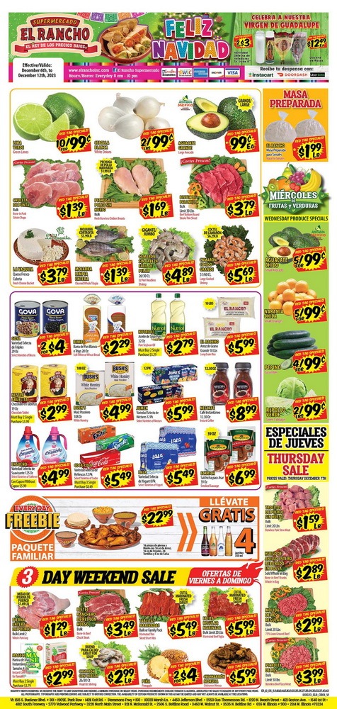 El Rancho Weekly Ad Dec 06 – Dec 12, 2023