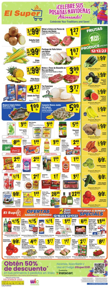 El Super Weekly Ad Dec 13 – Dec 19, 2023