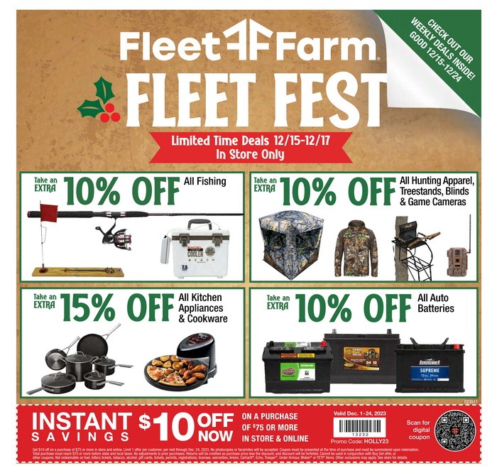 Fleet Farm Weekly Ad Dec 15 – Dec 24, 2023