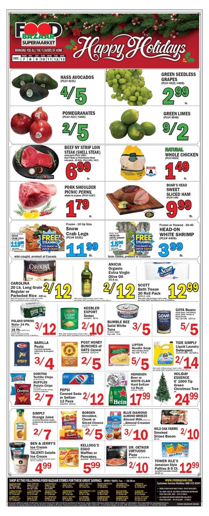 Food Bazaar Weekly Ad Dec 07 – Dec 13, 2023