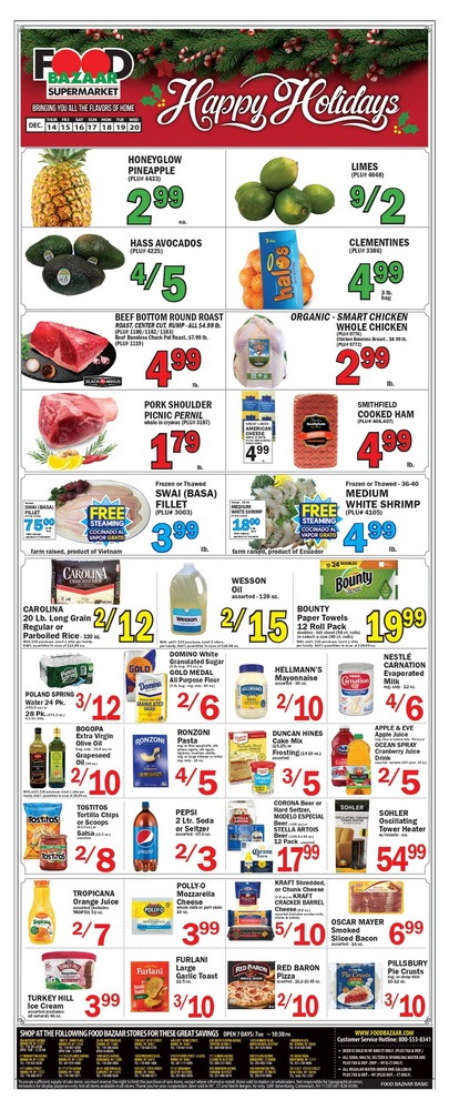 Food Bazaar Weekly Ad Dec 14 – Dec 20, 2023