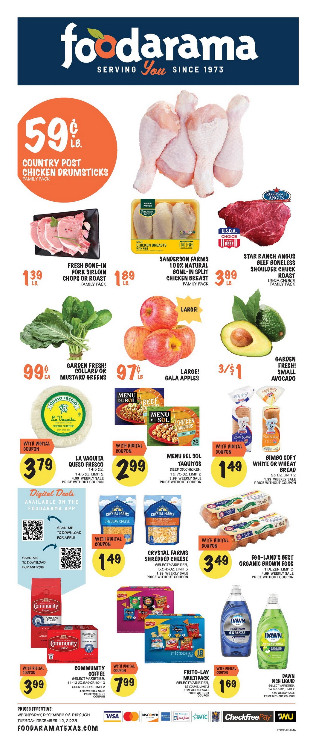 Foodarama Weekly Ad Dec 06 – Dec 12, 2023