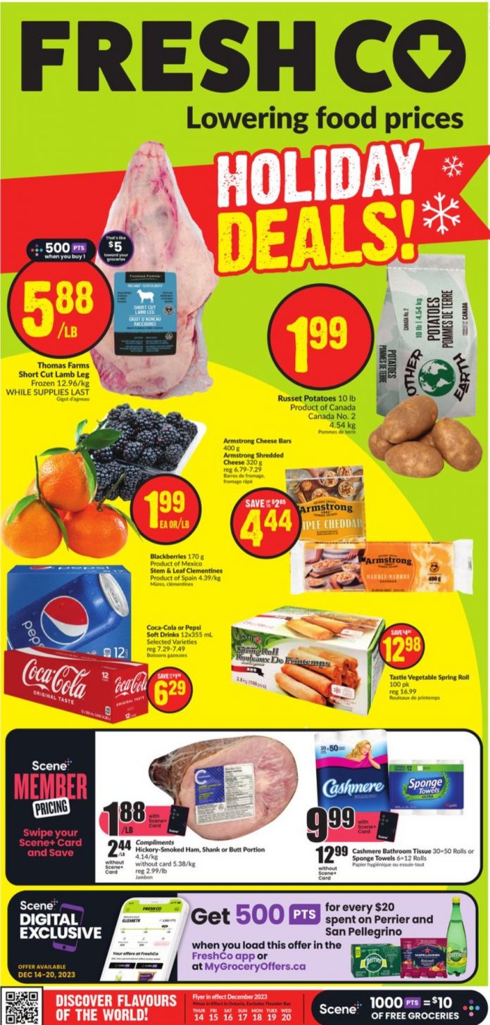 Freshco Weekly Ad Dec 14 – Dec 20, 2023