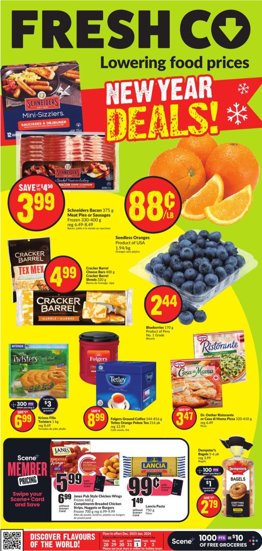 Freshco Weekly Ad Dec 28, 2023 – Jan 03, 2024 (New Year Promotion Included)