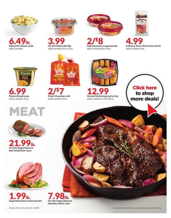 Hy-Vee Weekly Ad Dec 18 – Dec 24, 2023