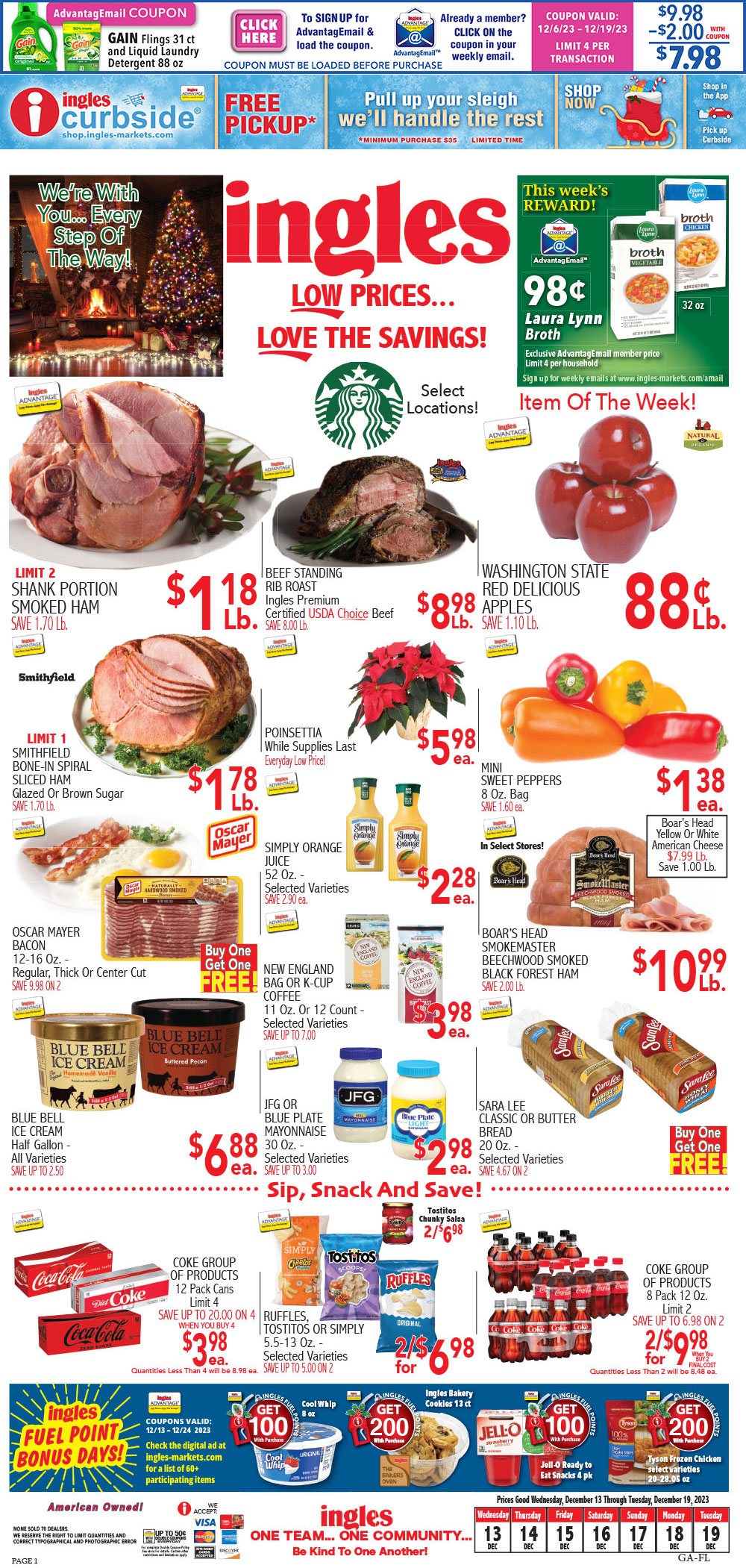 Ingles Weekly Ad Dec 13 – Dec 19, 2023