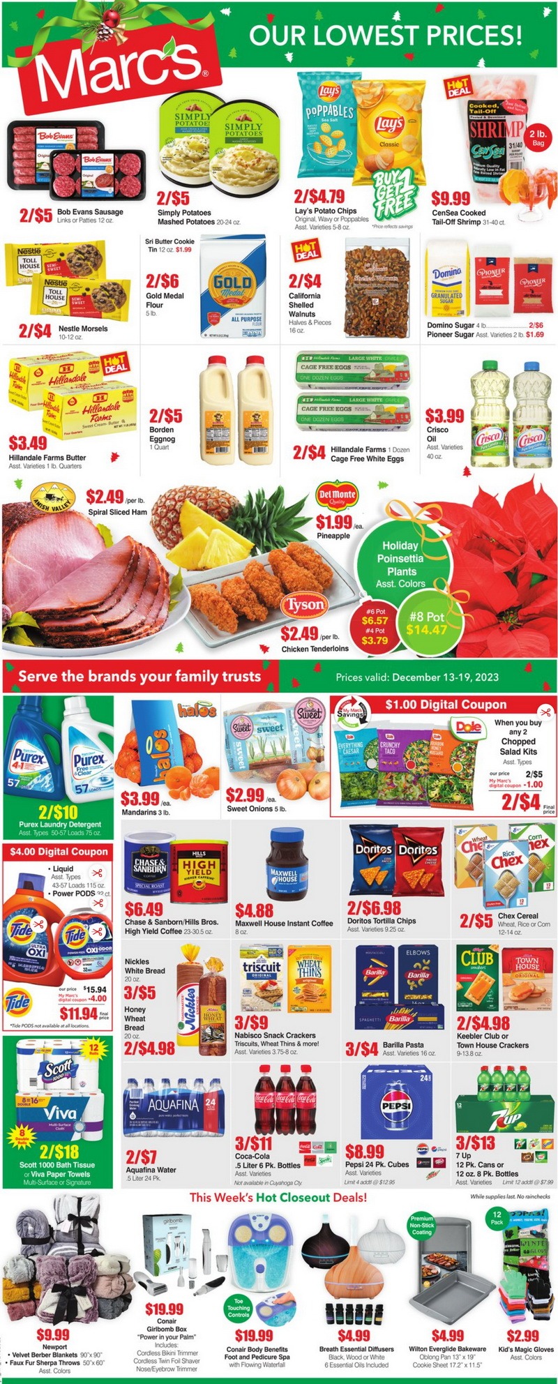 Marc's Weekly Ad Dec 13 – Dec 19, 2023 (Christmas Promotion Included)