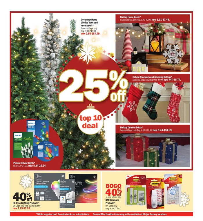 Meijer Holiday Ad Dec 03 – Dec 09, 2023