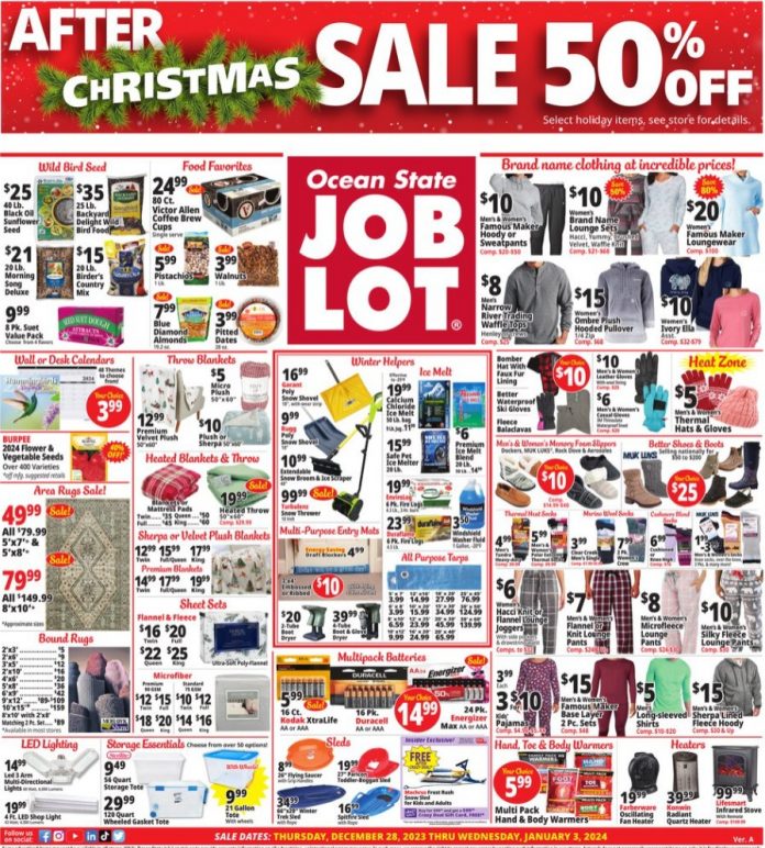 Ocean State Job Lot Weekly Ad Dec 28, 2023 – Jan 03, 2024 (After ...