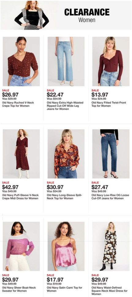 Old Navy Weekly Ad Dec 04 – Dec 10, 2023