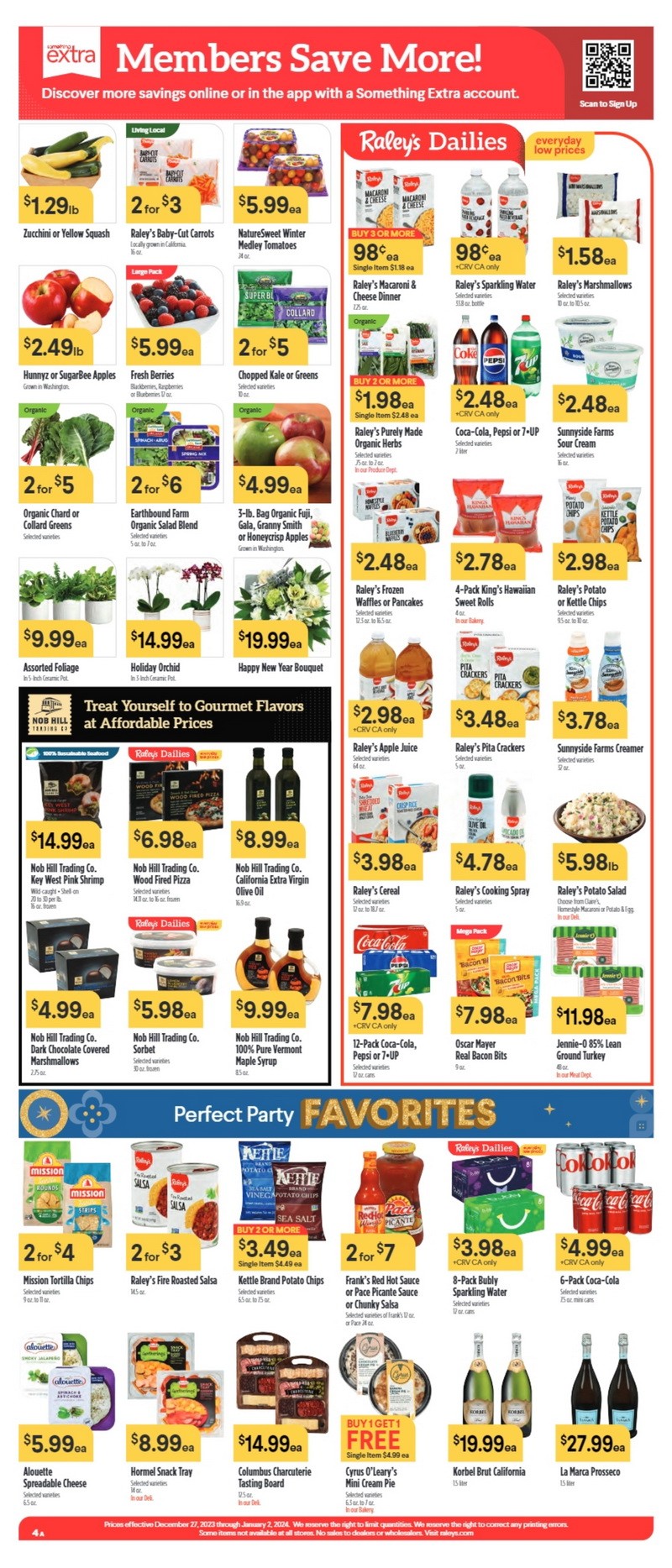 Raley's Supermarkets Weekly Ad Dec 27, 2023 – Jan 01, 2024 (New Year ...