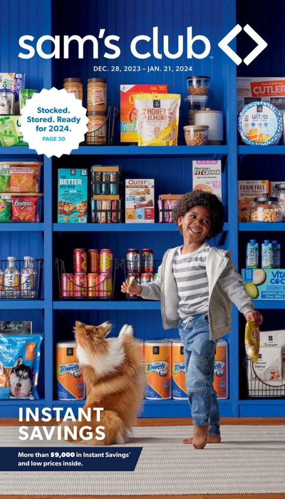 Sam's Club Instant Savings Ad Dec 28, 2023 – Jan 21, 2024