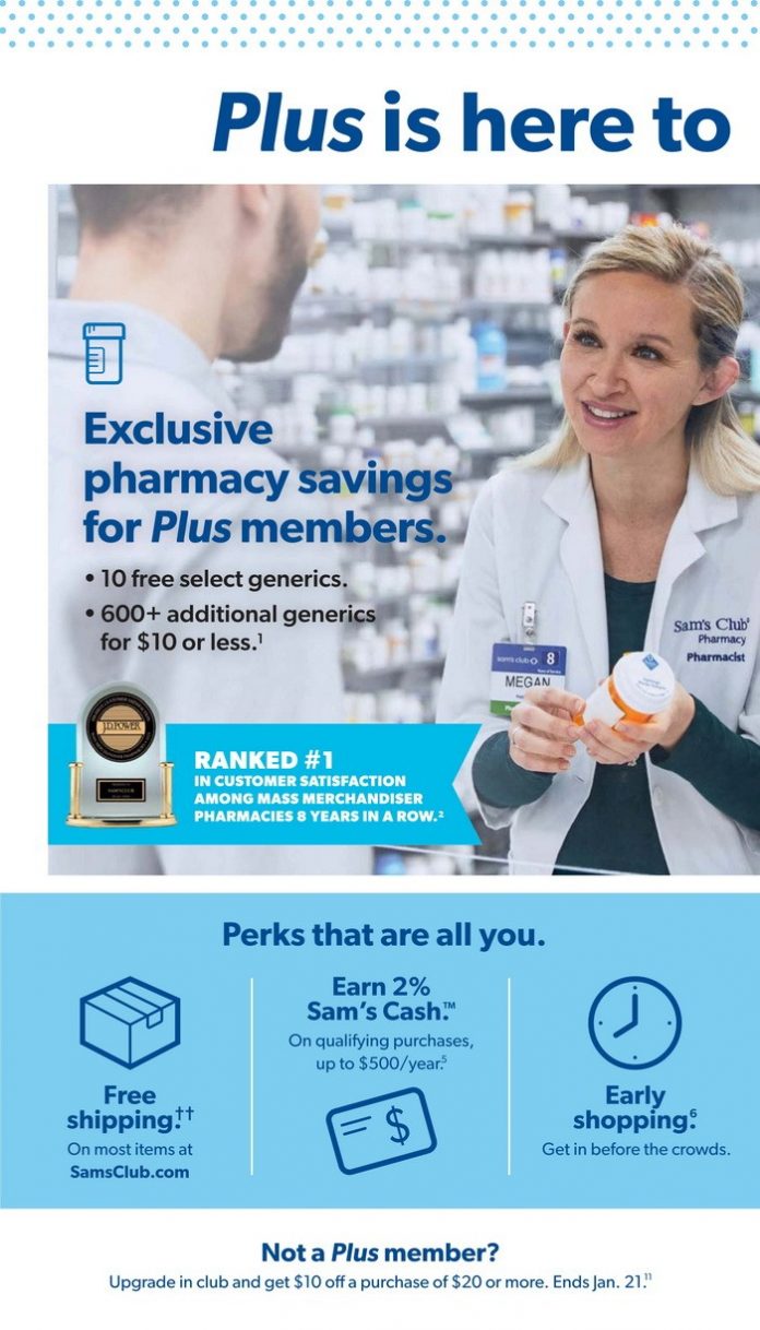 Sam's Club Instant Savings Ad Dec 28, 2023 – Jan 21, 2024