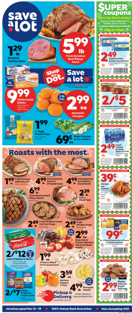 Save A Lot Weekly Ad Dec 13 – Dec 19, 2023