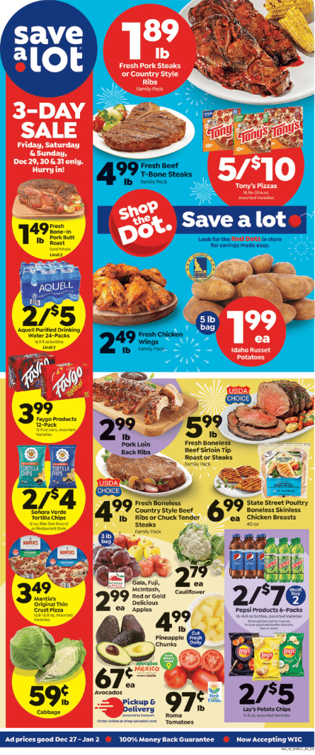 Save A Lot Weekly Ad Dec 27, 2023 – Jan 02, 2024