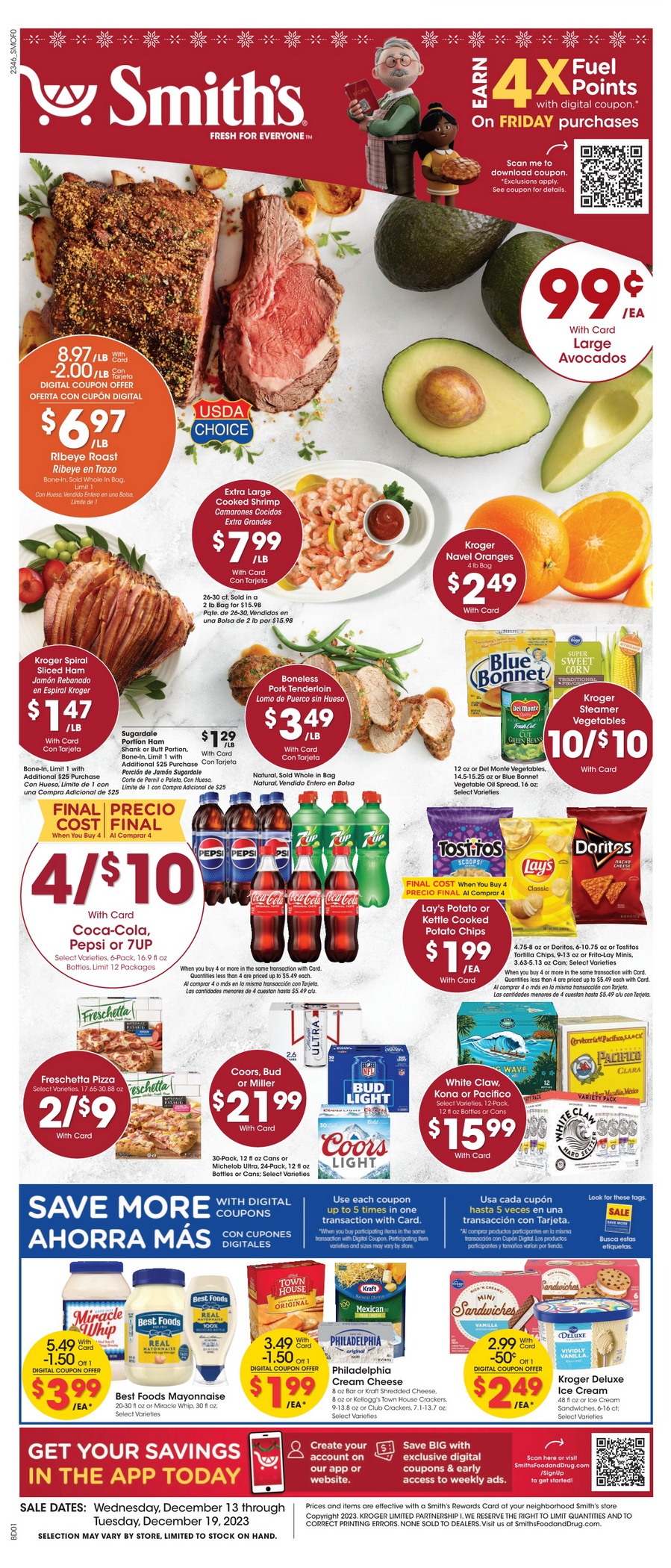 Smith's Food and Drug Weekly Ad Dec 13 – Dec 19, 2023
