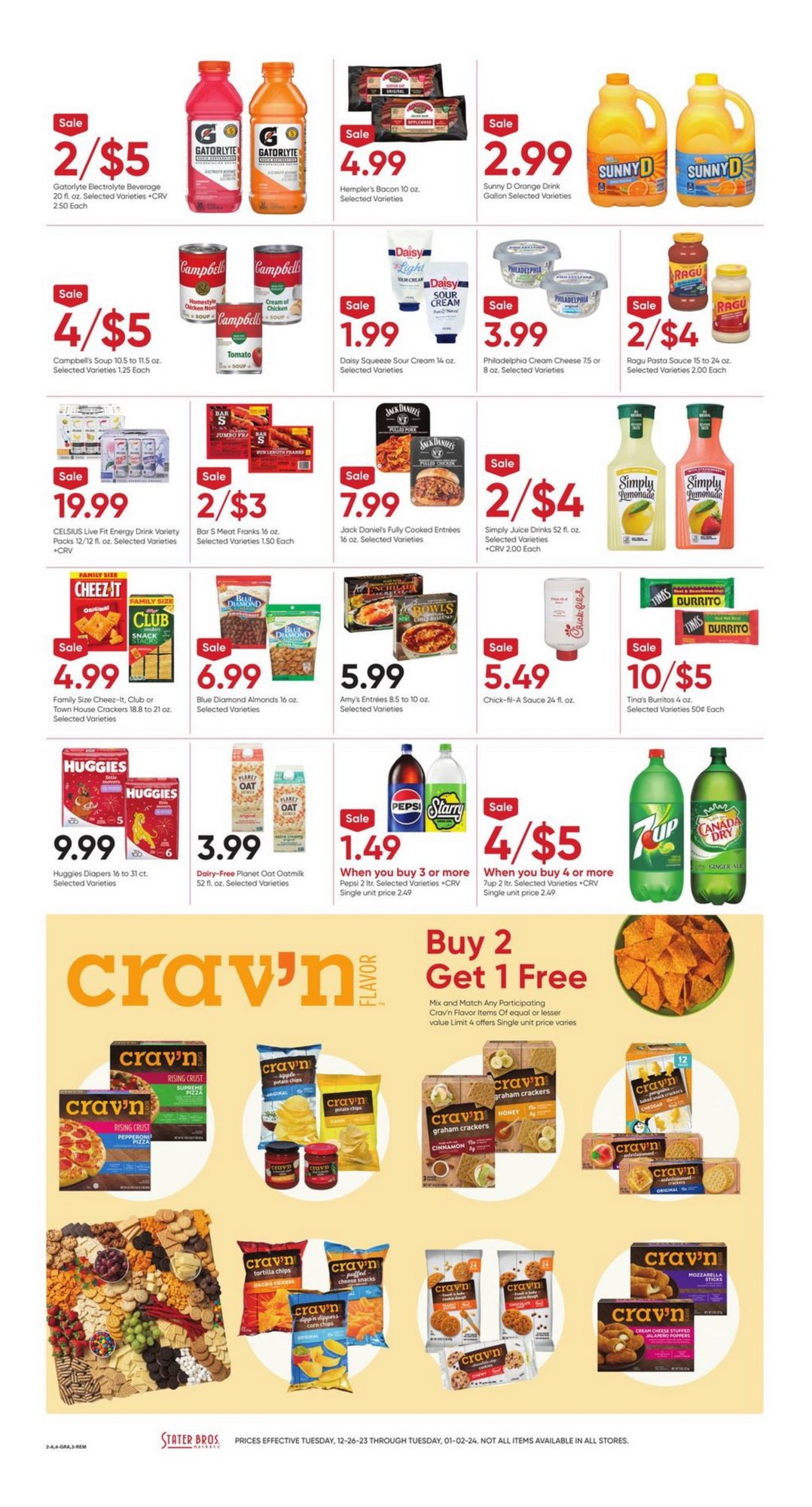 Stater Bros Weekly Ad Dec 27 – Jan 02, 2024 (New Year Promotion Included)