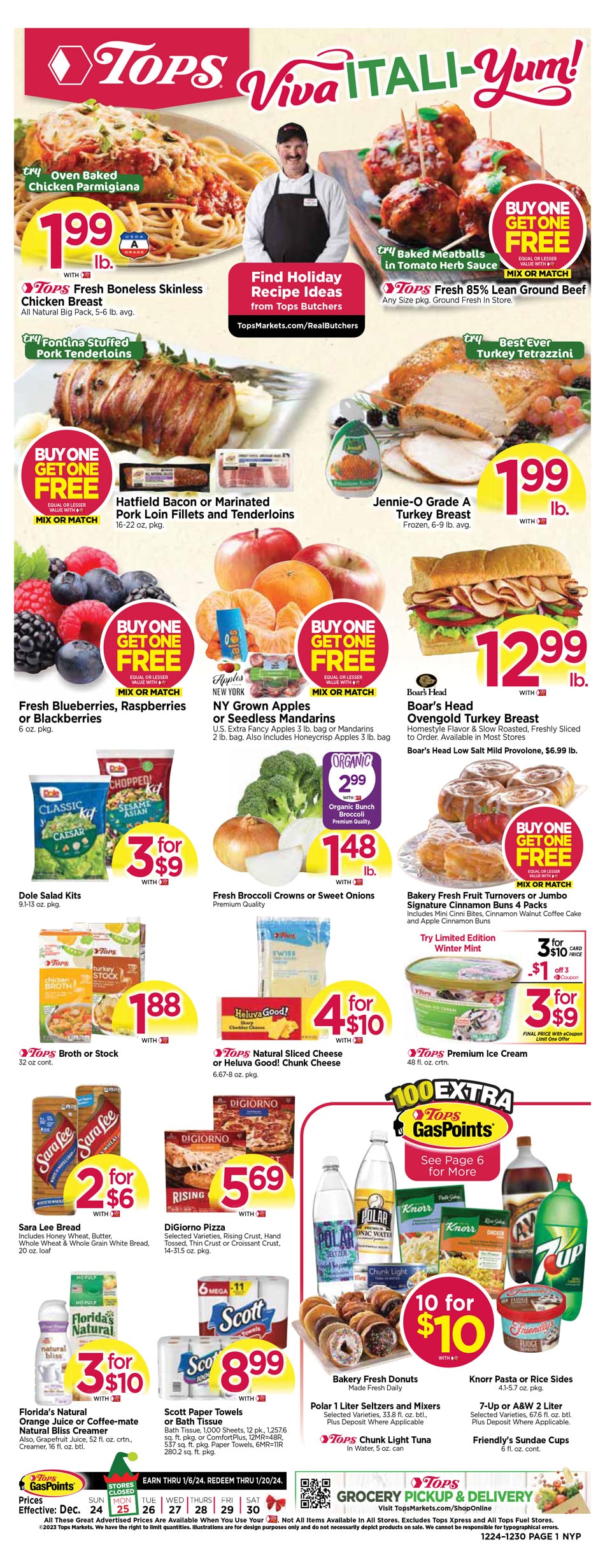 Tops Weekly Ad Dec 24 – Dec 30, 2023