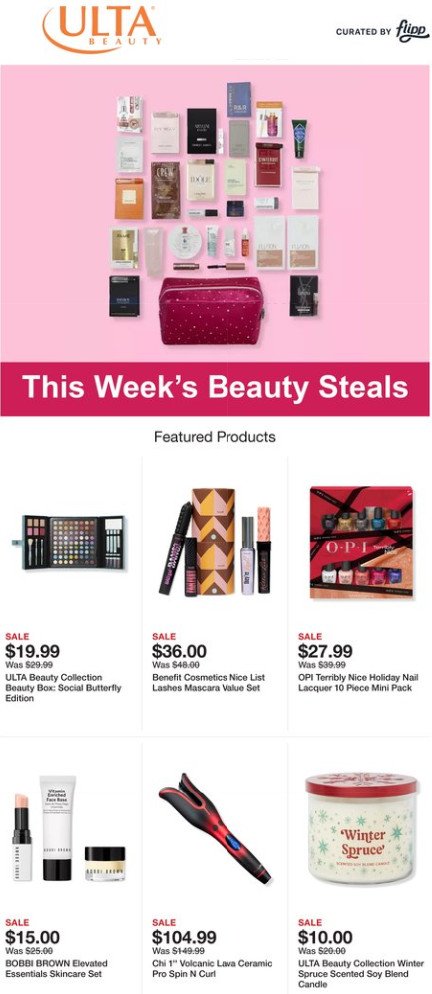 Ulta Beauty Weekly Ad Dec 04 – Dec 10, 2023