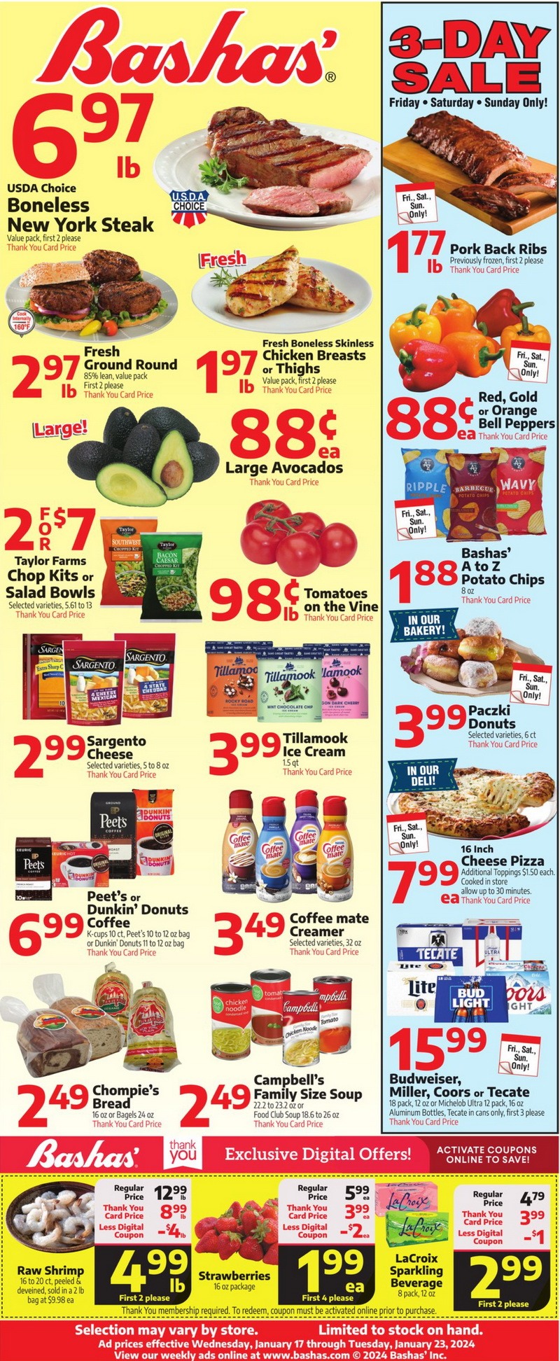 Bashas Weekly Ad Jan 17 – Jan 23, 2024