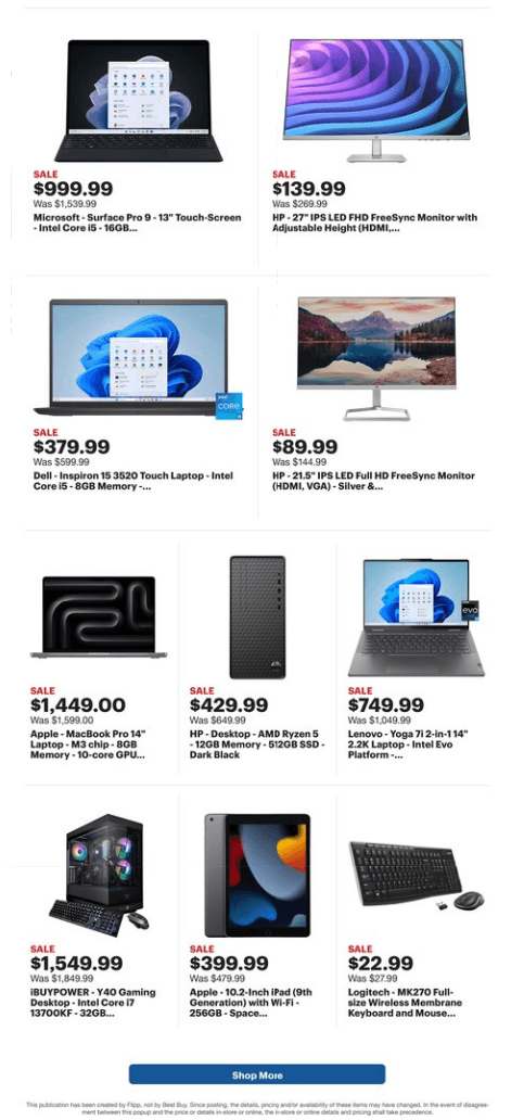 Best Buy Weekly Ad Jan 23 – Jan 29, 2024