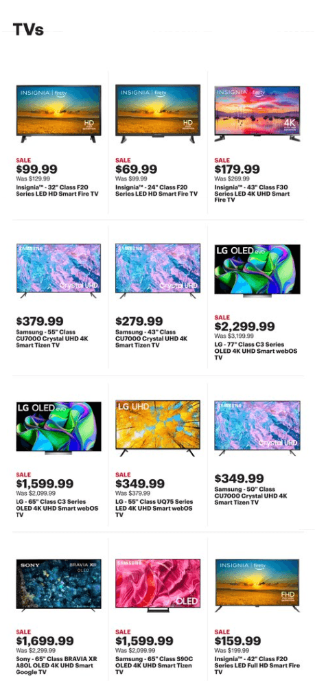 Best Buy Weekly Ad Jan 30 – Feb 05, 2024