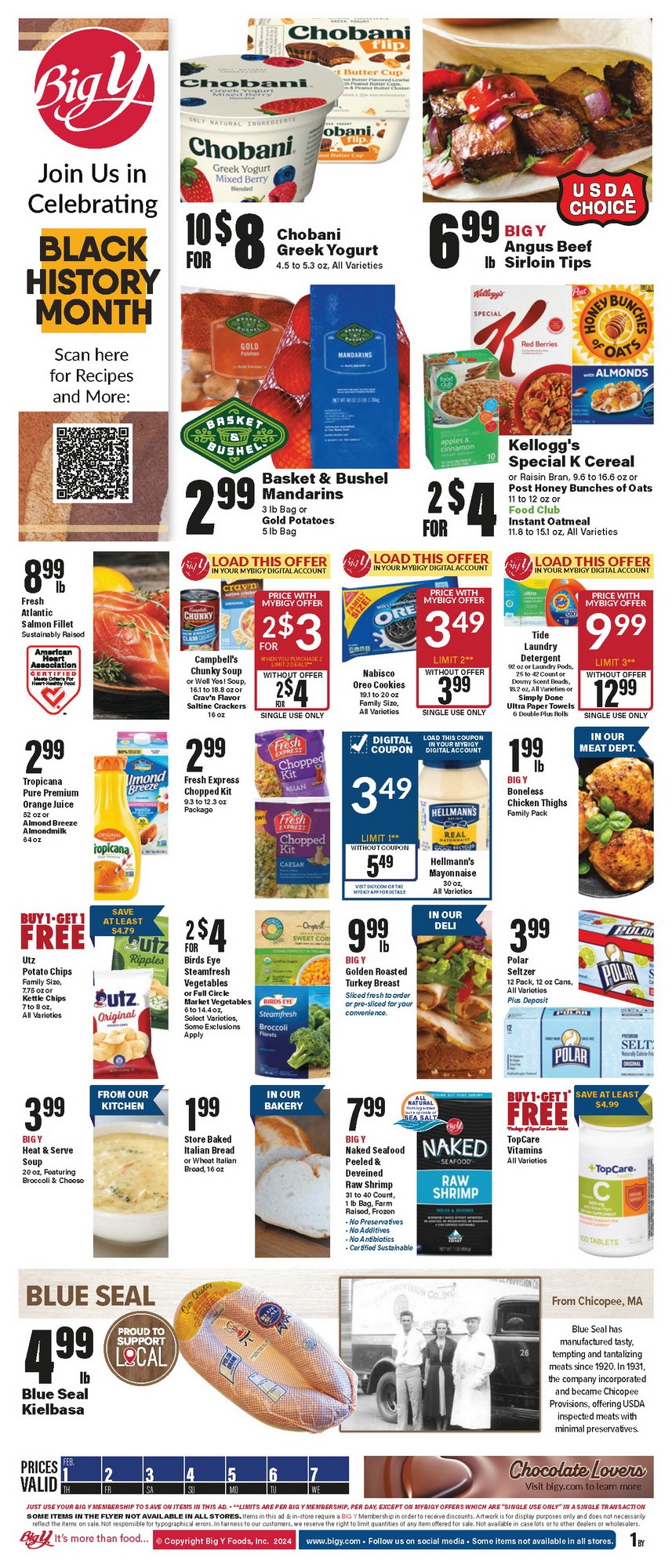 Big Y Weekly Ad Feb 01 – Feb 07, 2024