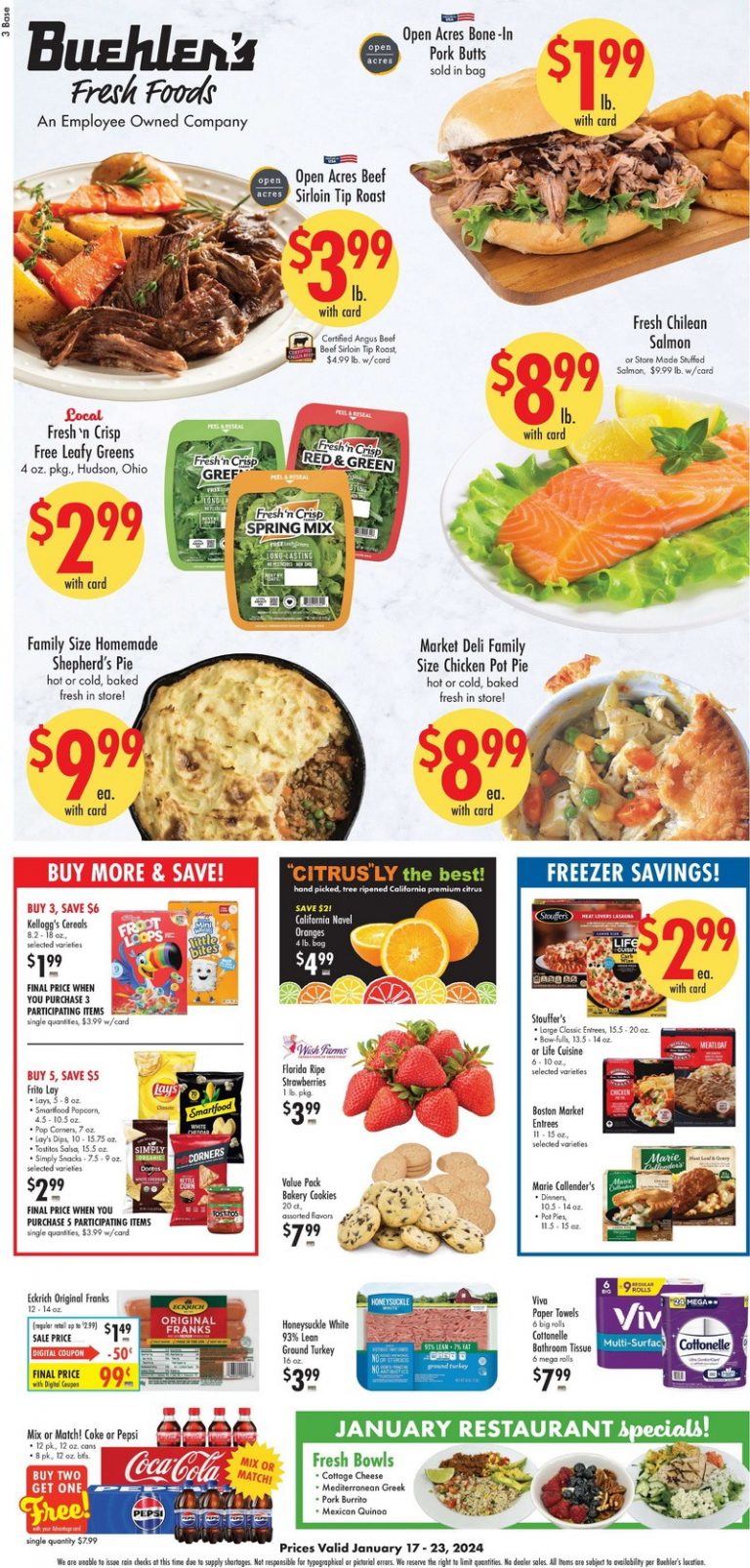 Buehler's Weekly Ad Jan 17 – Jan 23, 2024