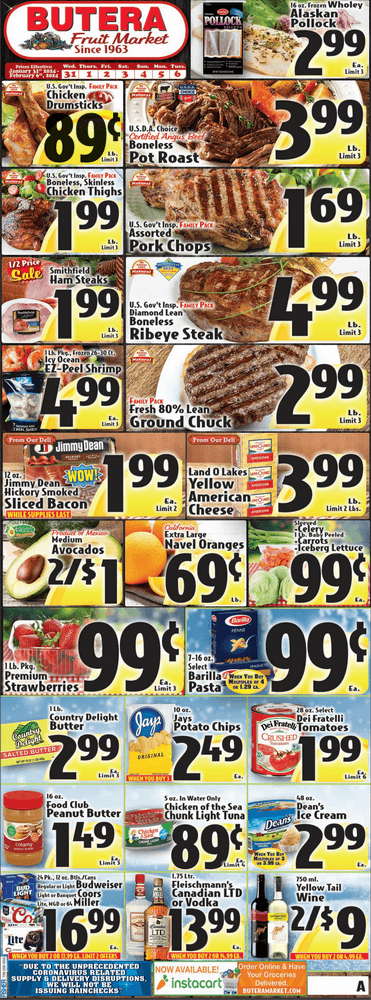 Butera Weekly Ad Jan 31 – Feb 06, 2024