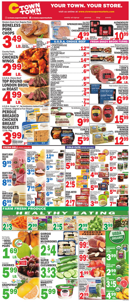 C-Town Weekly Ad Jan 19 – Jan 25, 2024