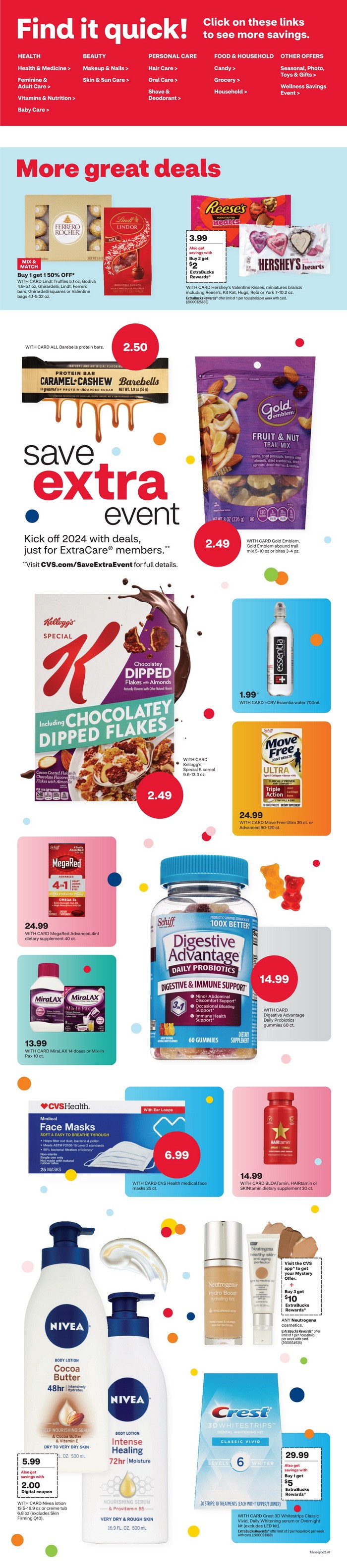 CVS Weekly Ad Jan 14 – Jan 20, 2024 (Valentine's Day Promotion Included)