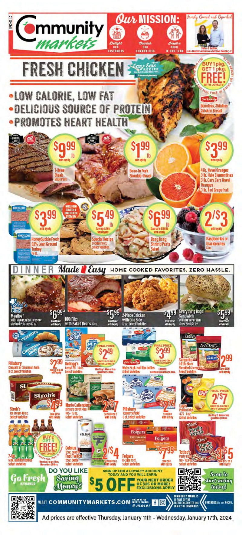 Community Markets Weekly Ad Jan 11 – Jan 17, 2024