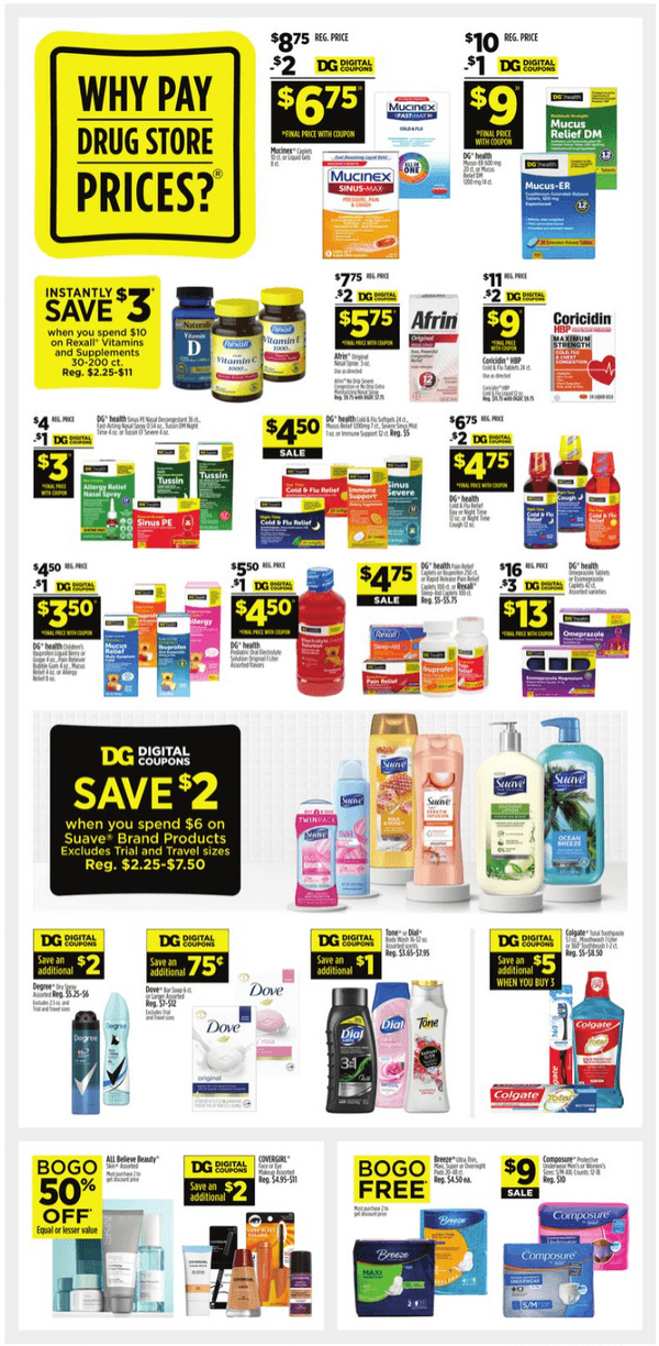 Dollar General Weekly Ad Jan 28 – Feb 03, 2024 (Valentine's Day Promotion Included)