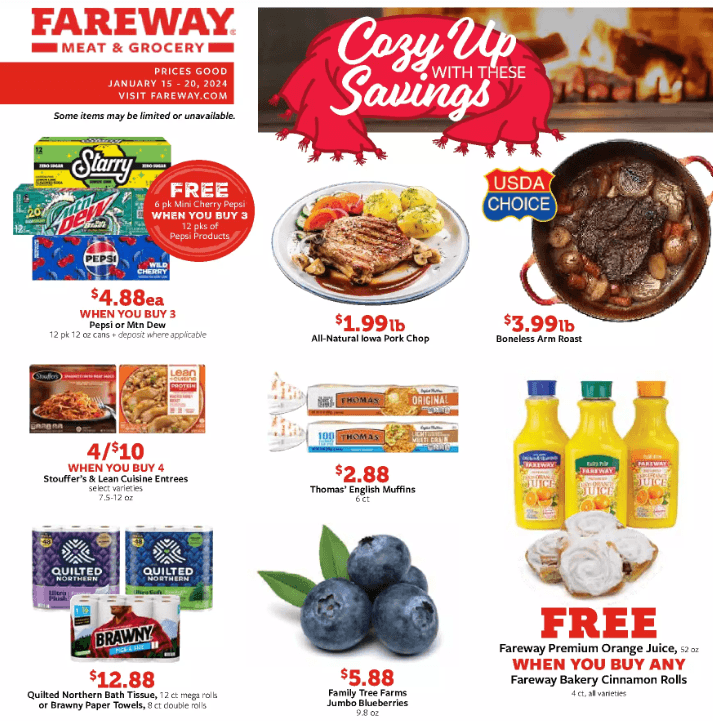 Fareway Weekly Ad Jan 15 – Jan 20, 2024