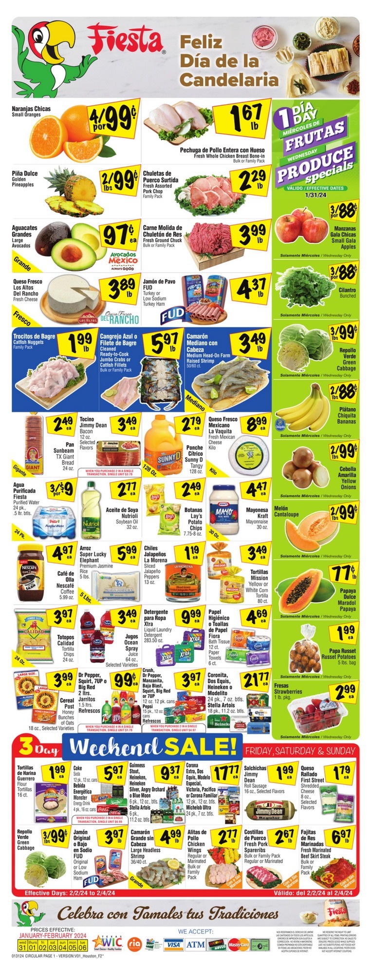 Fiesta Mart Weekly Ad Jan 31 – Feb 06, 2024