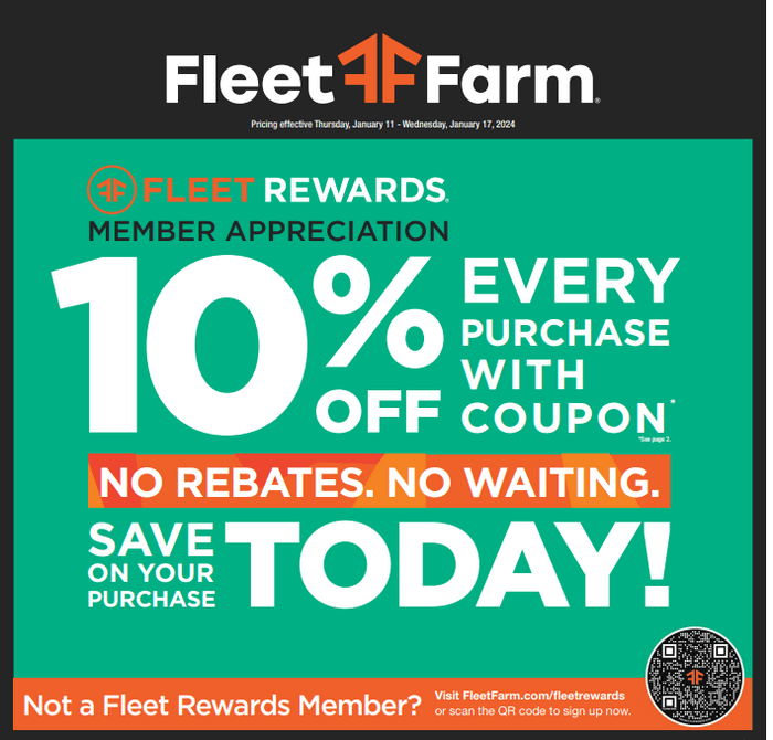 Fleet Farm Weekly Ad Jan 11 – Jan 17, 2024