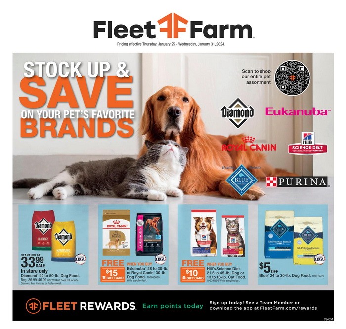 Fleet Farm Weekly Ad Jan 25 – Jan 31, 2024
