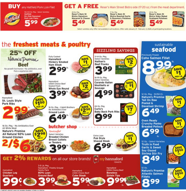Hannaford Weekly Ad Jan 28 – Feb 03, 2024