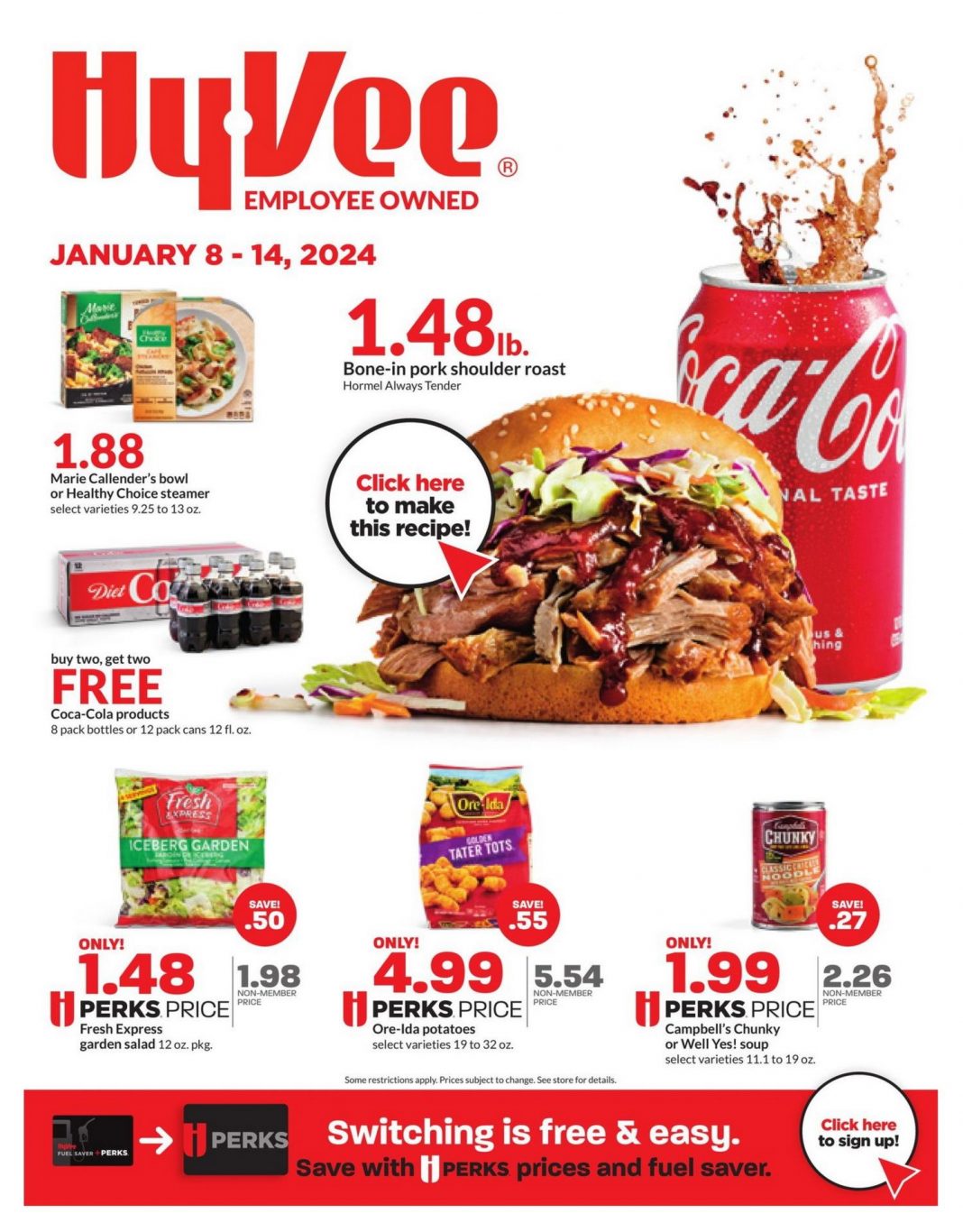 Hy-Vee Weekly Ad Jan 08 – Jan 14, 2024