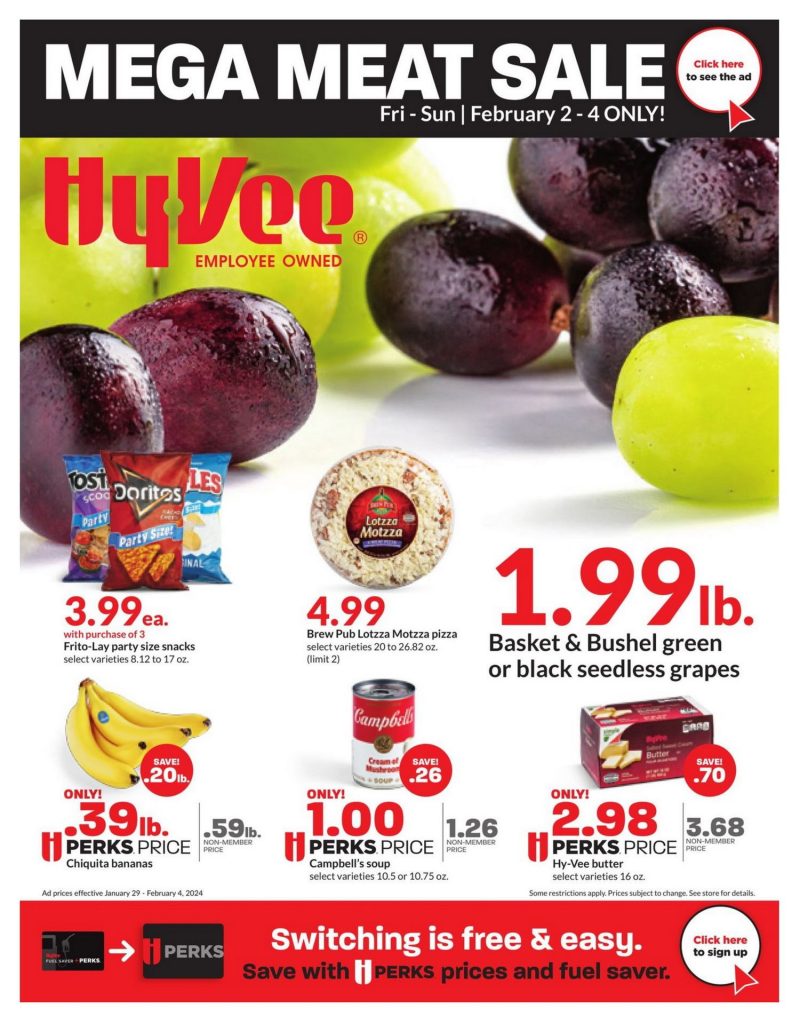 Hy-Vee Weekly Ad Jan 29 – Feb 04, 2024