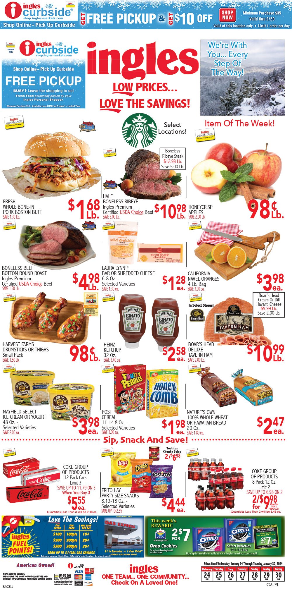 Ingles Weekly Ad Jan 24 – Jan 30, 2024