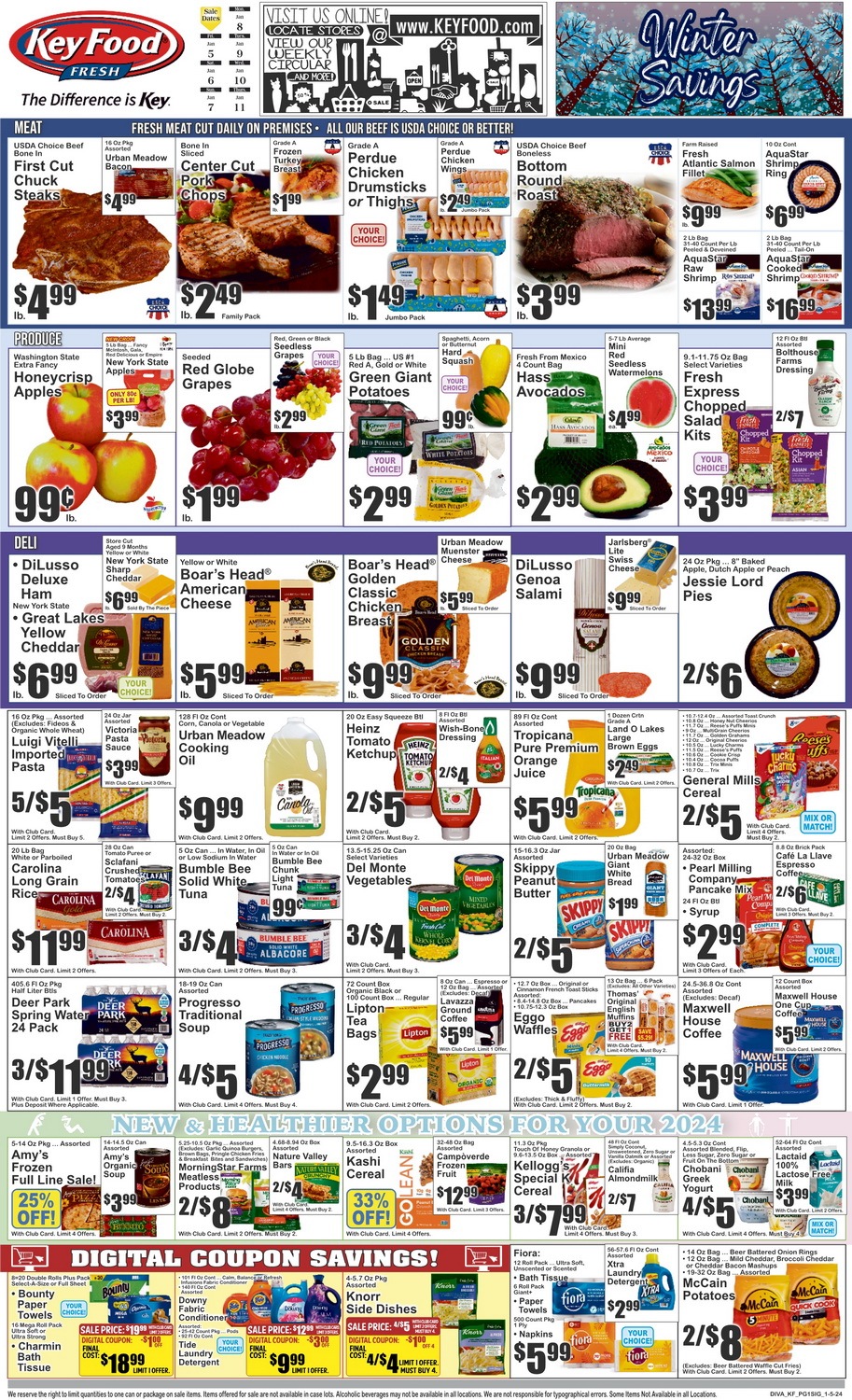 Key Food Weekly Ad Jan 05 – Jan 11, 2024