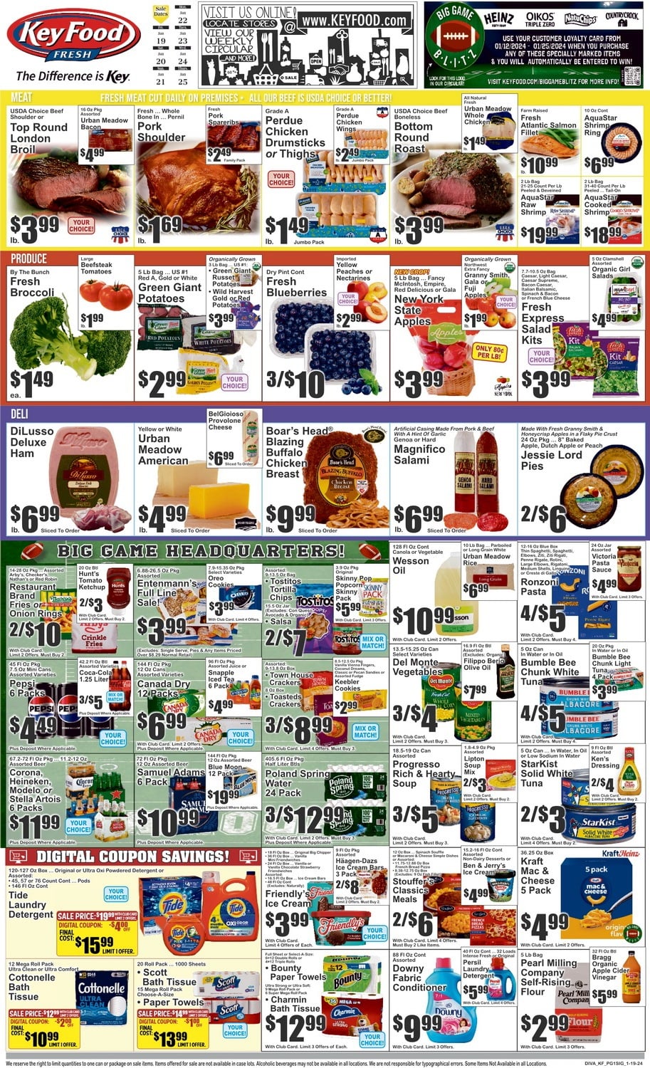 Key Food Weekly Ad Jan 19 – Jan 25, 2024