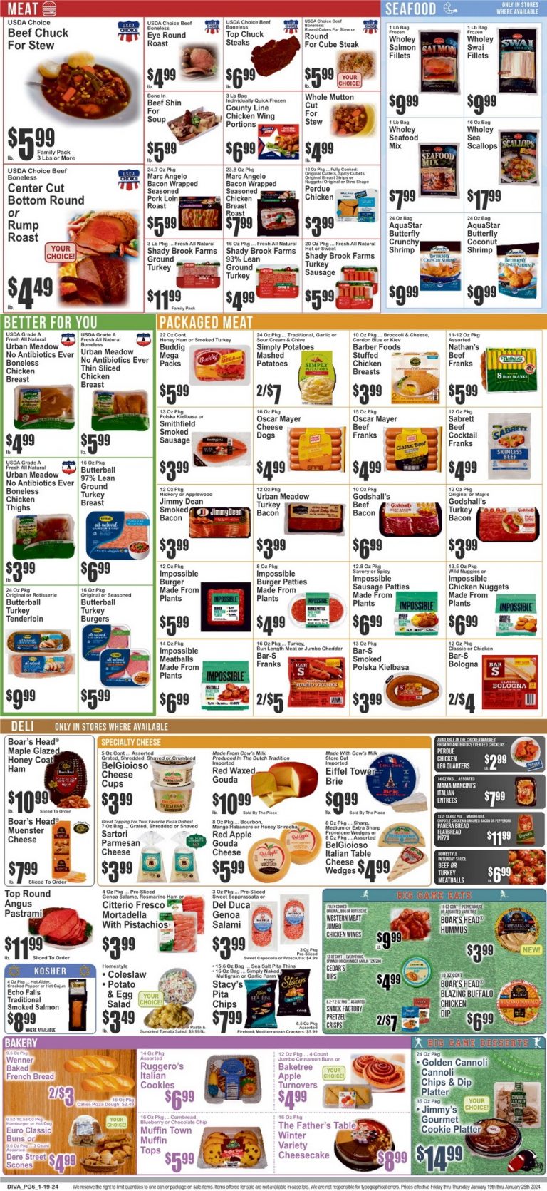 Key Food Weekly Ad Jan 19 – Jan 25, 2024