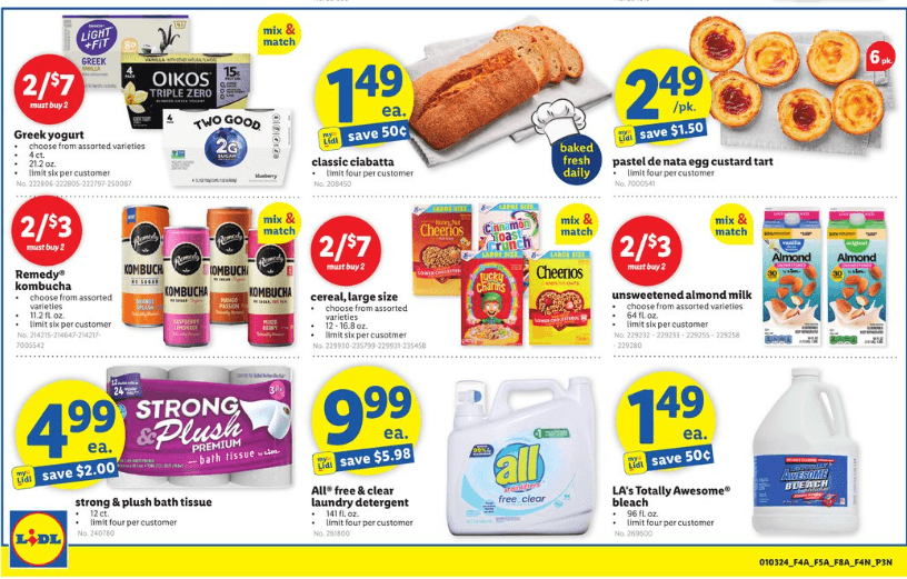Lidl Weekly Ad Jan 03 – Jan 09, 2024