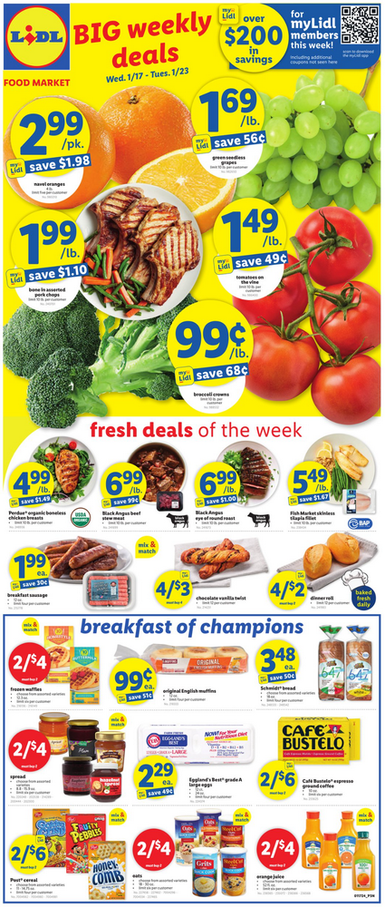 Lidl Weekly Ad Jan 17 – Jan 23, 2024